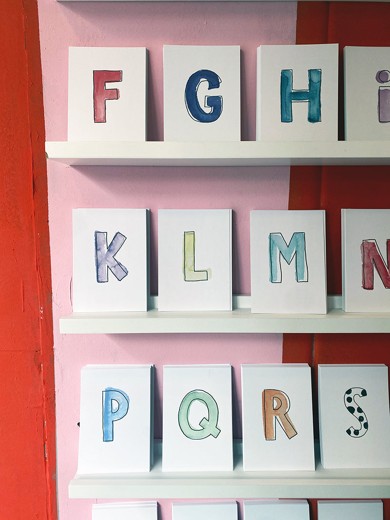 Karte Buchstabe "G" - Hand Lettering (Alphabet ABC Edition ...